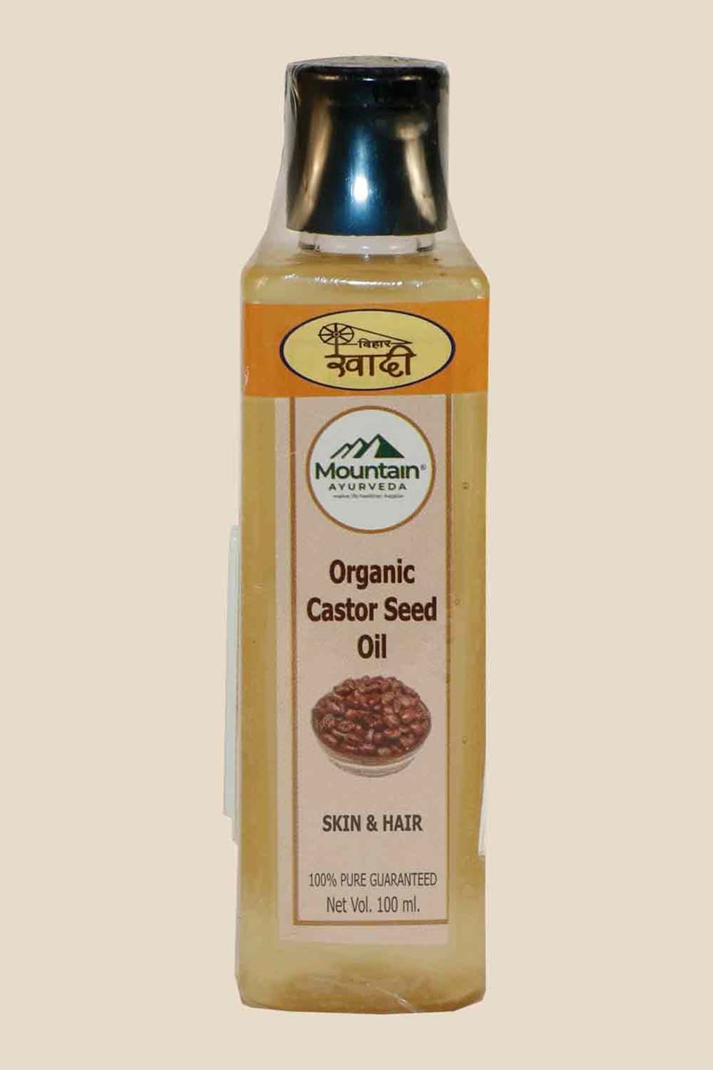 Bihar Khadi. Bihar Khadi Organic Castor Seed Oil 100ml